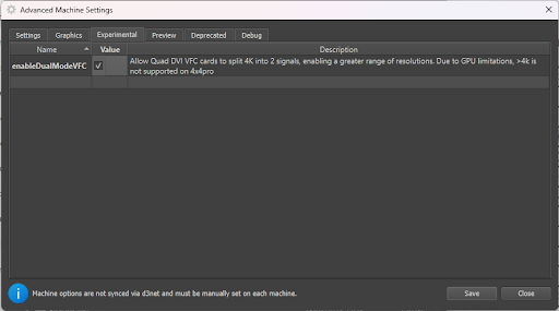 VFC: Enable dual-link DVI output
