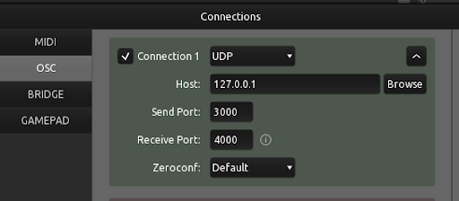 How to trigger Unreal sequence via OSC